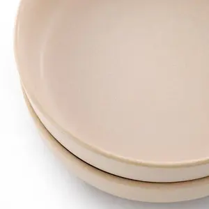 SOHO LOUNGE Bryant Park 2 Piece 8 Inch Stoneware Dinner Bowl Set
