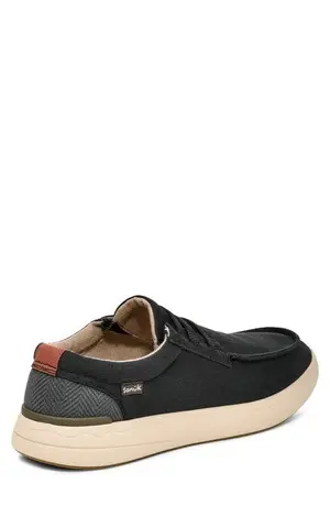 Sanuk Mason Slip-on Sneaker - Black