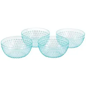 GIBSON HOME Plastic Bowl Set With Serving Bowl