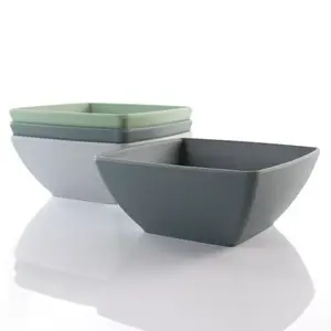 GIBSON HOME Grayson 4 Piece 6 Inch Melamine Bowl Set