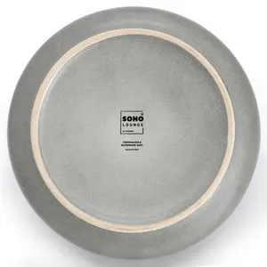 SOHO LOUNGE Bryant Park 2 Piece 8 Inch Stoneware Dinner Bowl Set