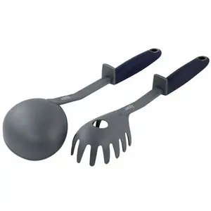 OSTER Bluemarine 2 Piece Ladle And Pasta Server Utensil Set
