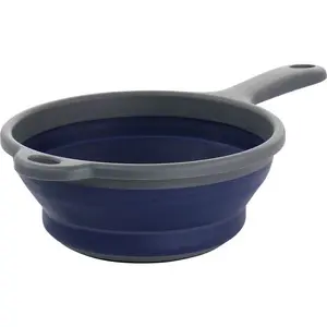 OSTER Marine Collapsible Polypropylene Colander With Handle - Blue