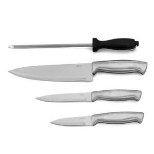 OSTER Baldwyn 4 Piece Stainless Steel Cutlery Knife Set