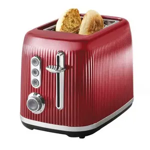 OSTER Retro 2 Slice Toaster With Extra Wide Slots - Red