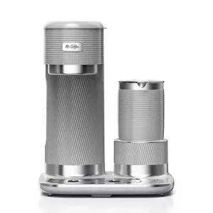 MR. COFFEE 4-in-1 Single Serve Latte Lux Iced - Silver