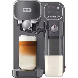 MR. COFFEE Prima Latte Luxe Espresso Maker - Grey