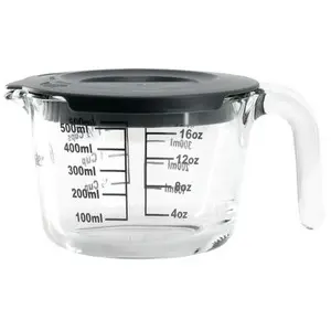 OSTER Coolidge 16 Ounce Glass Measuring Cup With Lid