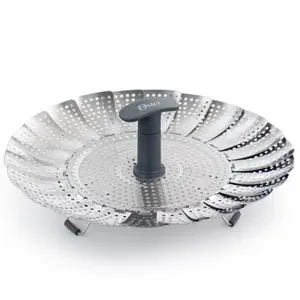 OSTER Bluemarine Expandable Stainless Steel Steamer Basket