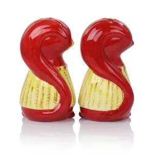 GIBSON HOME Woodland Fox Salt & Pepper Set