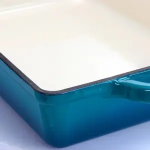 CROCK-POT 13 In. Enameled Cast Iron Lasagna Pan