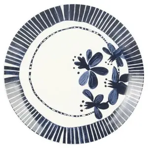 GIBSON HOME Eliza 12 Piece Ceramic Dinnerware Set