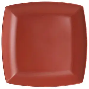 GIBSON HOME Grayson Melamine 12 Piece Square Dinnerware Set