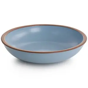 SOHO LOUNGE Lagos 16 Piece Terracotta Double Bowl Dinnerware Set