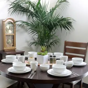 GIBSON HOME Ogalla 30 Piece Porcelain Dinnerware Set