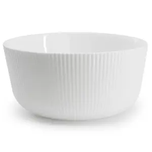 GIBSON ULTRA Swanton Stripe 12 Piece Break-resistant Opal Glass Dinnerware Set