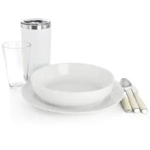 GIBSON HOME Nobella 14 Piece Fine Ceramic Dinnerware Set