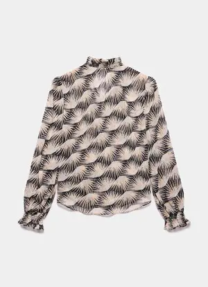 Mint Velvet Geo Print Blouse