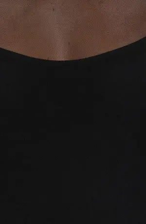 PETAL & PUP Charice Mock Neck Maxi Dress