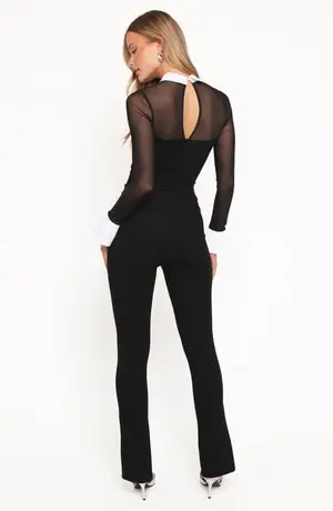 PETAL & PUP Ethan Tuxedo Bodysuit