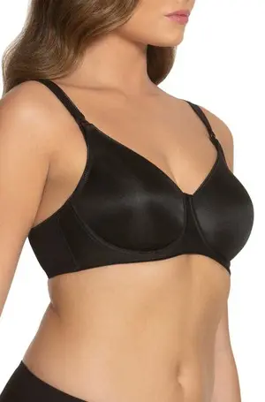 DOMINIQUE INTIMATES Nanette Seamless Nursing Bra - Black