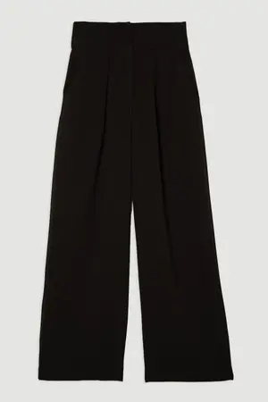 Karen Millen Petite Tailored Wide Leg Trousers
