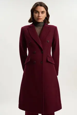 Karen Millen Fitted Coats For Women
