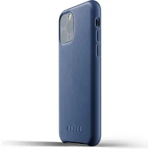 MUJJO Full Leather Case For - Monaco Blue