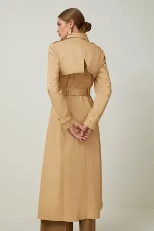 Karen Millen Tailored Classic Belted Trench Coat