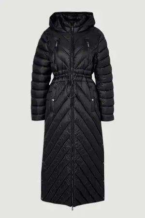 Karen Millen Lightweight Packable Maxi Coat