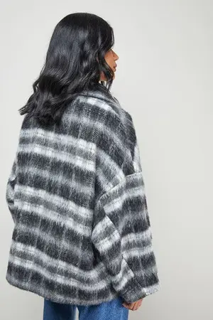 WAREHOUSE Oversized Short Car Coat