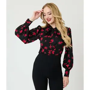 Unique Vintage Long Sleeve Blouses