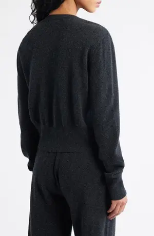 ARTLESS FOREVER Tove Wool & Cashmere Cardigan - Charcoal
