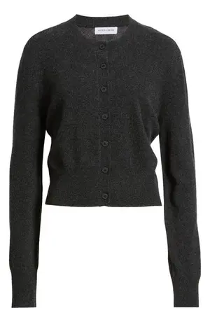 ARTLESS FOREVER Tove Wool & Cashmere Cardigan - Charcoal