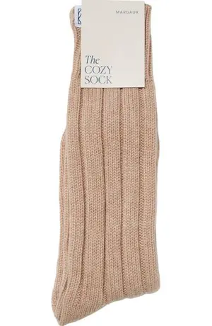 MARGAUX Wool And Cashmere Cozy Socks
