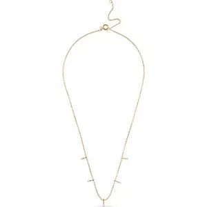 ENAMEL COPENHAGEN Lola Drop Necklace - Daisy