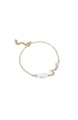 ENAMEL COPENHAGEN Ie Twist Bracelet - Pearl