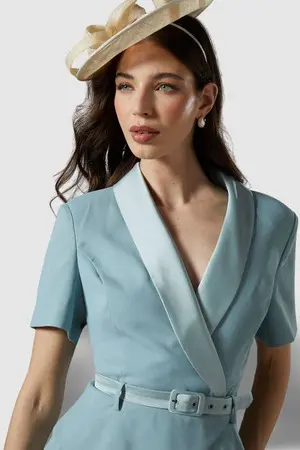 Coast 2 In 1 Pleated Midi Dress - Mint