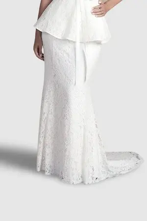 Coast Lace Bridal Maxi Skirt - Ivory