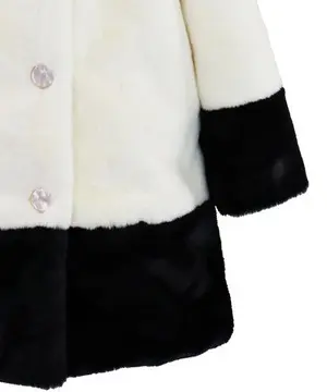 WIDGEON Faux Fur Snap Front Coat