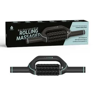 PURSONIC Rolling Massagerrelaxation Anytime - Black