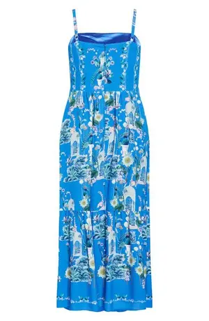 City Chic Molly Floral Midi Sundress