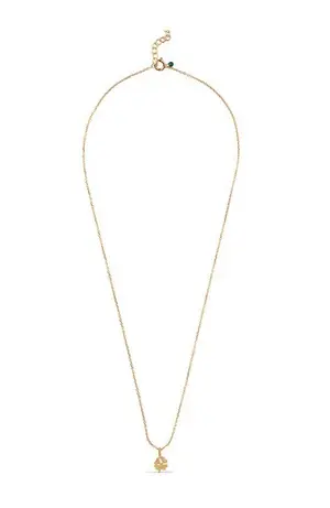 ENAMEL COPENHAGEN Four-leaf Clover Pendant Necklace