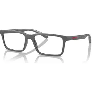 ARNETTE 53mm Rectangle Optical Glasses - Grey