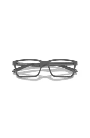 ARNETTE 53mm Rectangle Optical Glasses - Grey