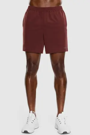 PELOTON 7" Unlined Performance Short - Deep Burgundy