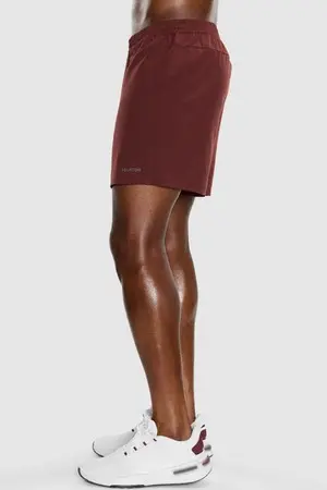 PELOTON 7" Unlined Performance Short - Deep Burgundy