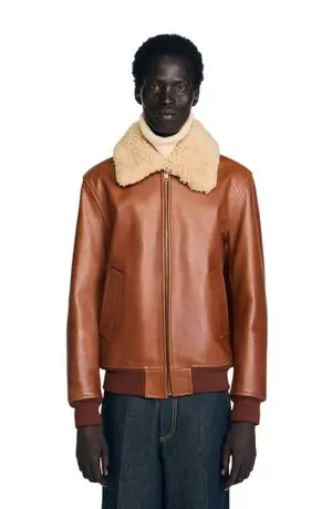 Sandro Fur Outerwear For Men