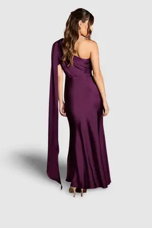 Coast Satin Fishtail Maxi Dress