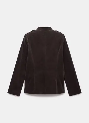 Mint Velvet Corduroy Military Jacket